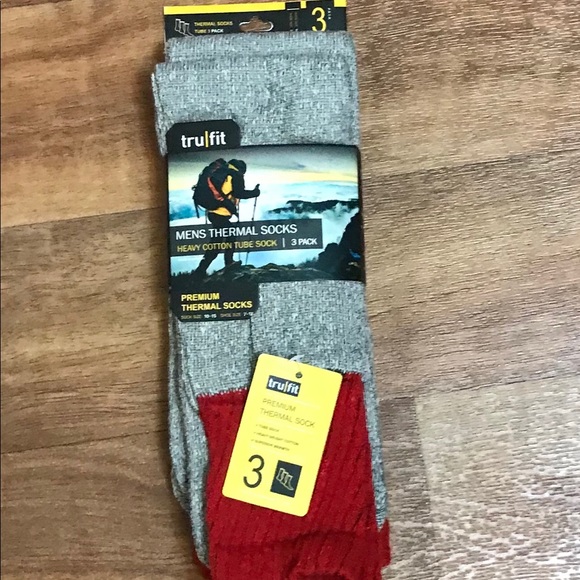 trufit | Underwear & Socks | Tru Fit Pack Of 3 Premium Thermal Tube ...